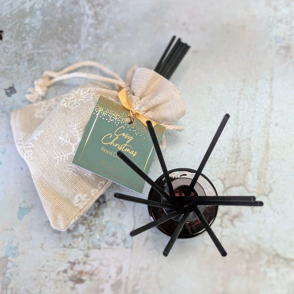 Cosy Christmas Essential Oil Reed Diffuser – Bloom Remedies