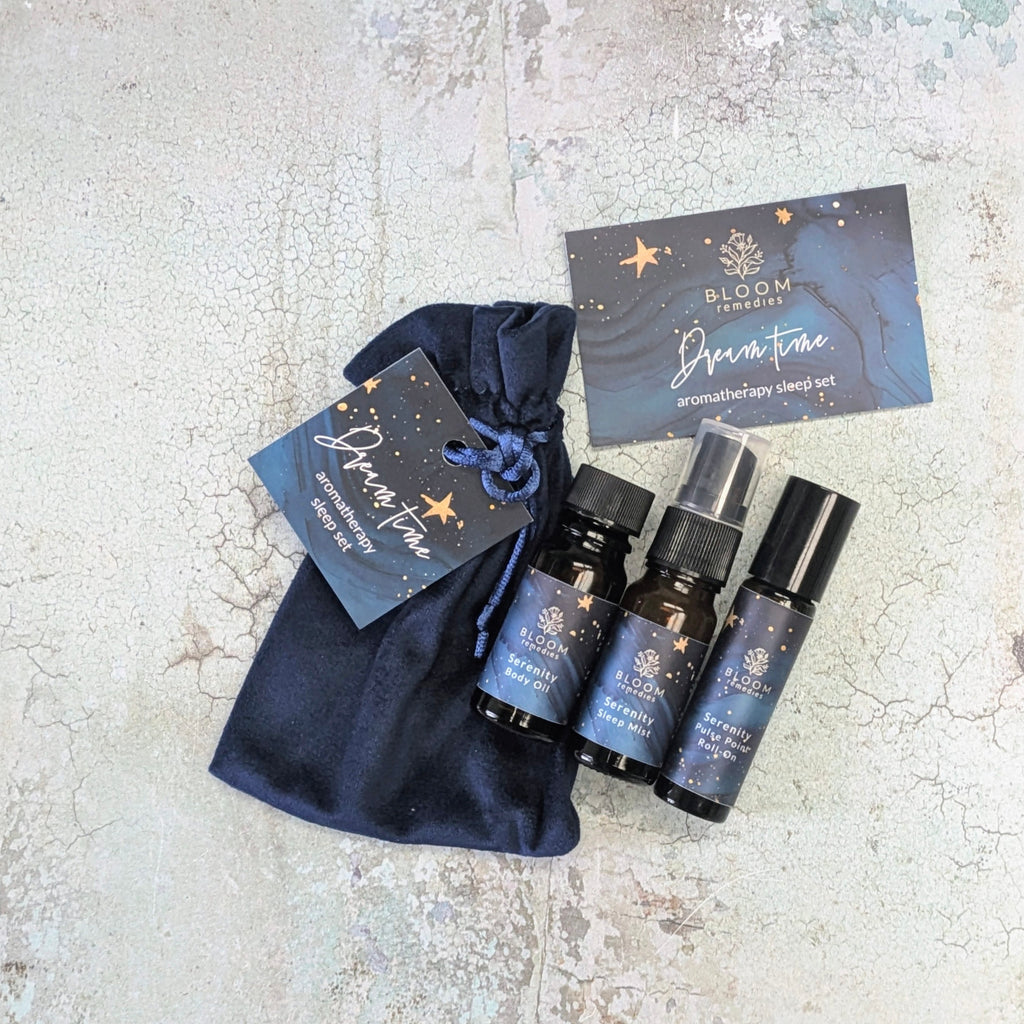 Dreamtime Trilogy Mini Sleep Set – Bloom Remedies