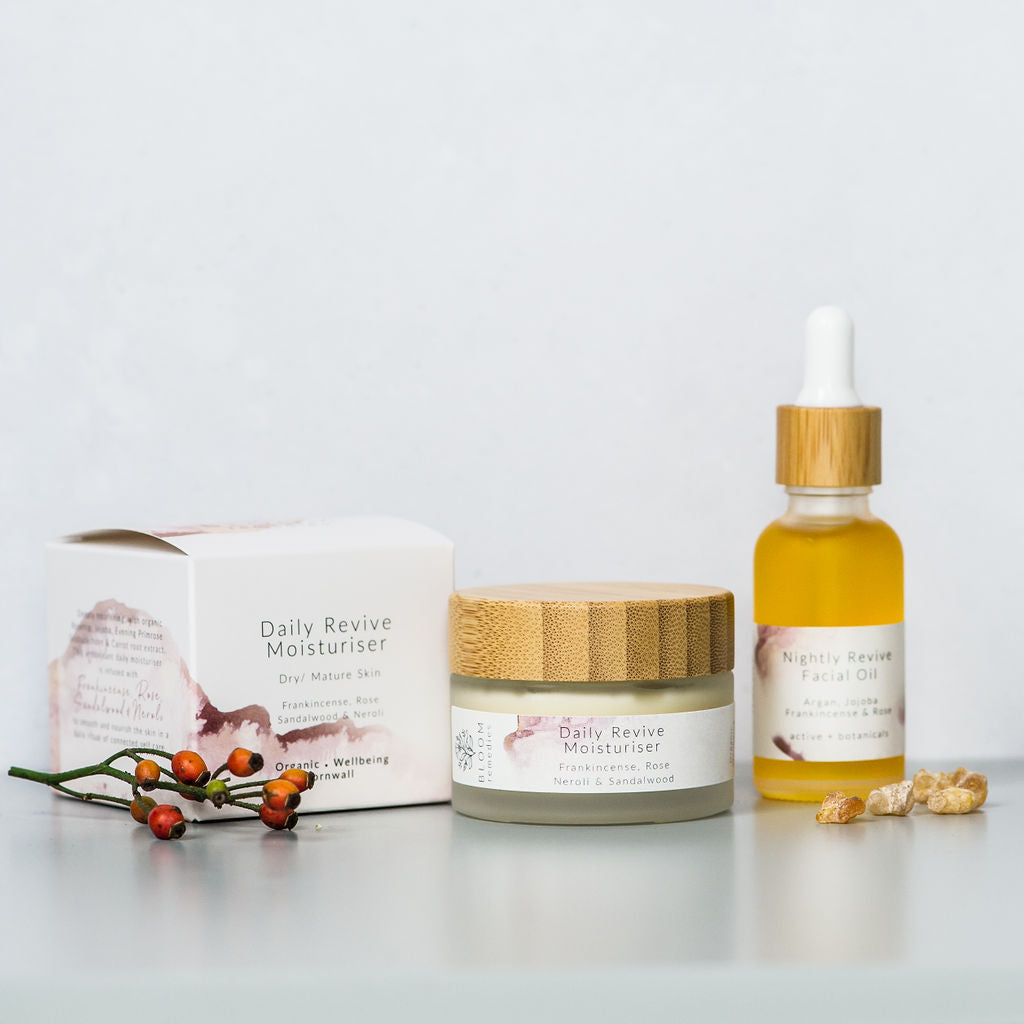 Nightly Revive Face Oil with argan oil and frankincense – Bloom Remedies