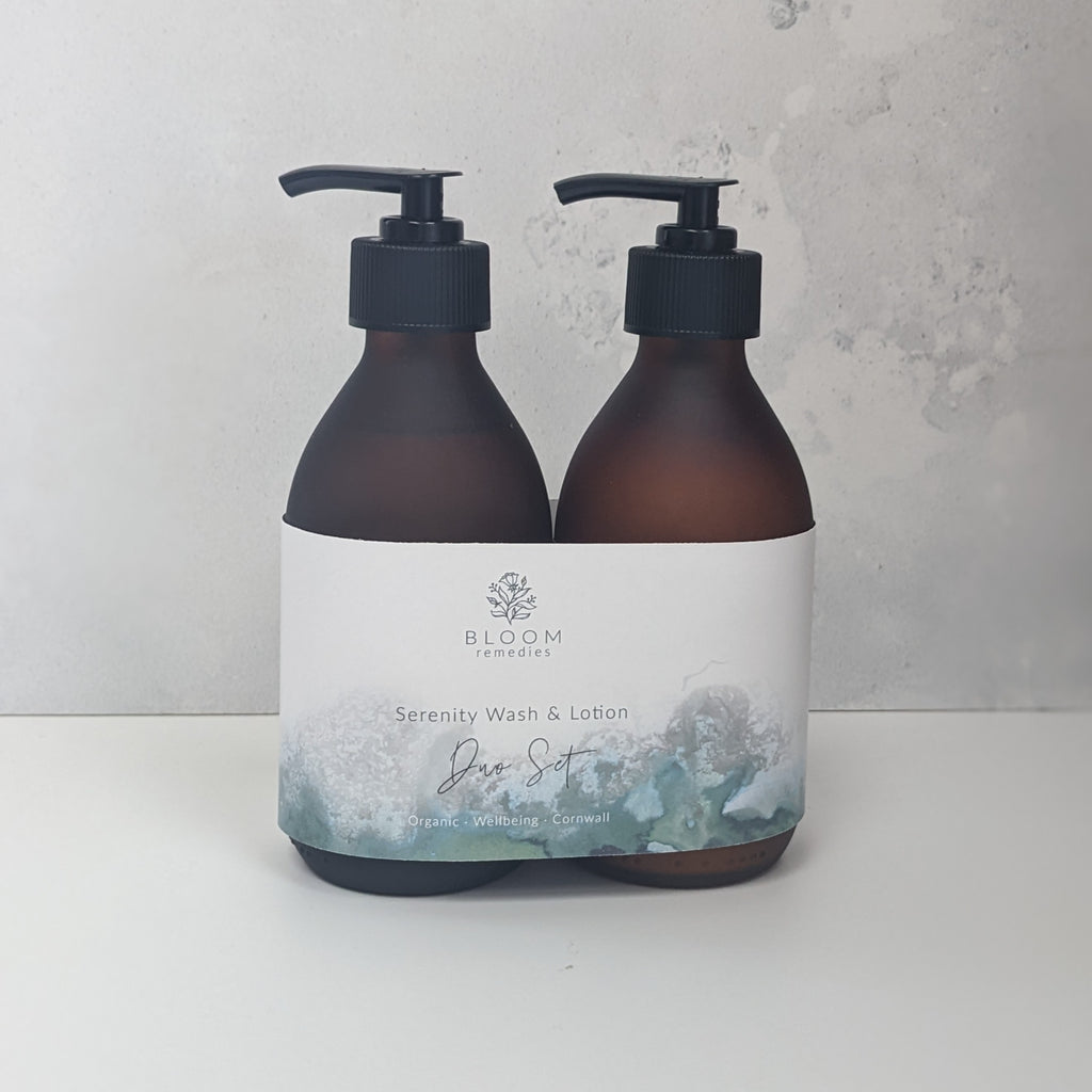 Serenity Glass Hand Wash & Lotion Duo - save £10 – Bloom Remedies