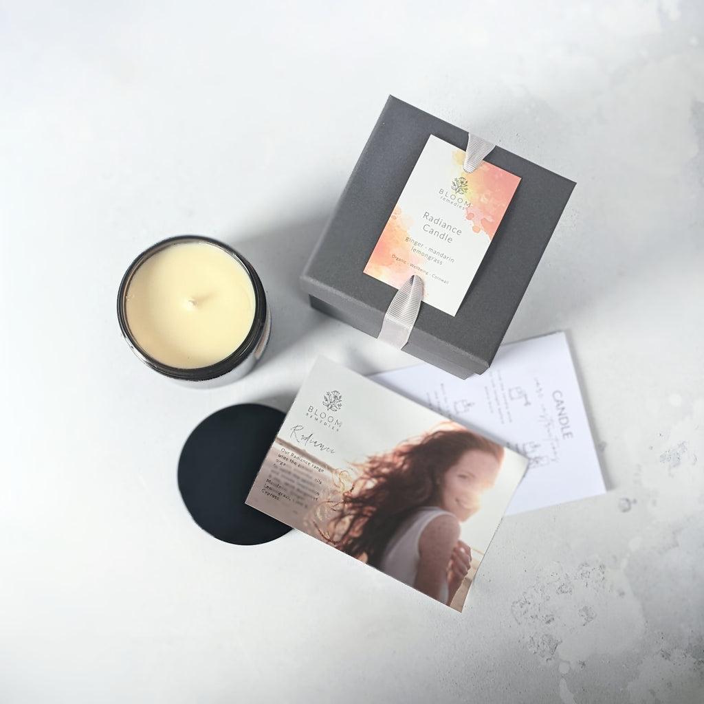 Radiance Essential Oil Candle – Bloom Remedies